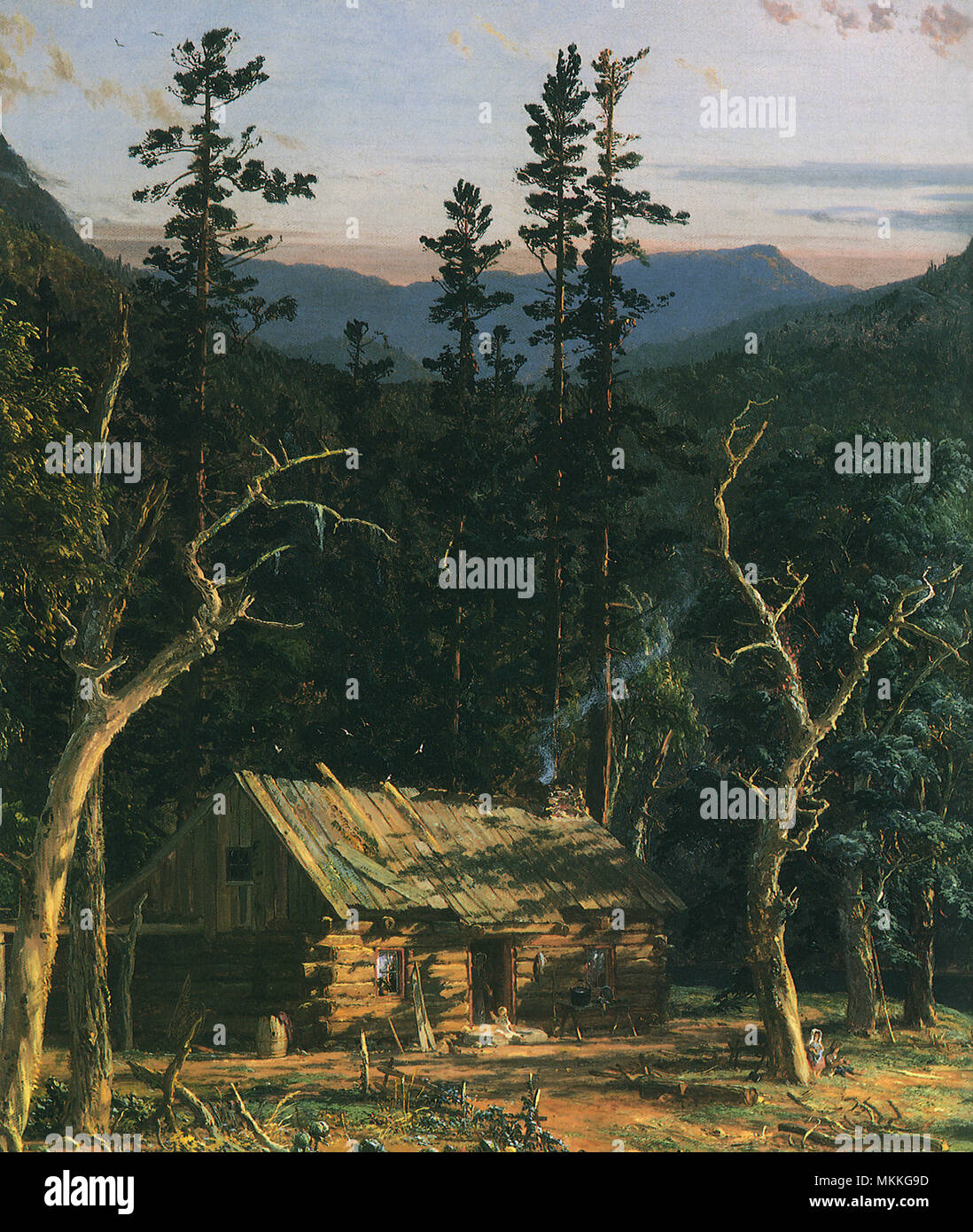 The Backwoods of America Stock Photo - Alamy