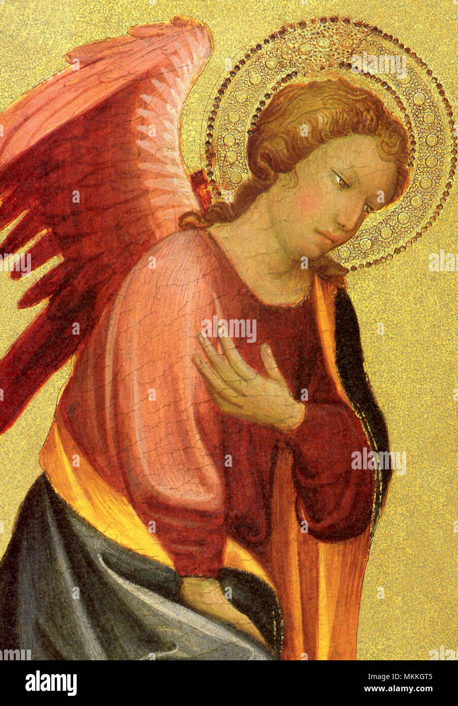 Isaiah with Two Angels Stock Photo - Alamy