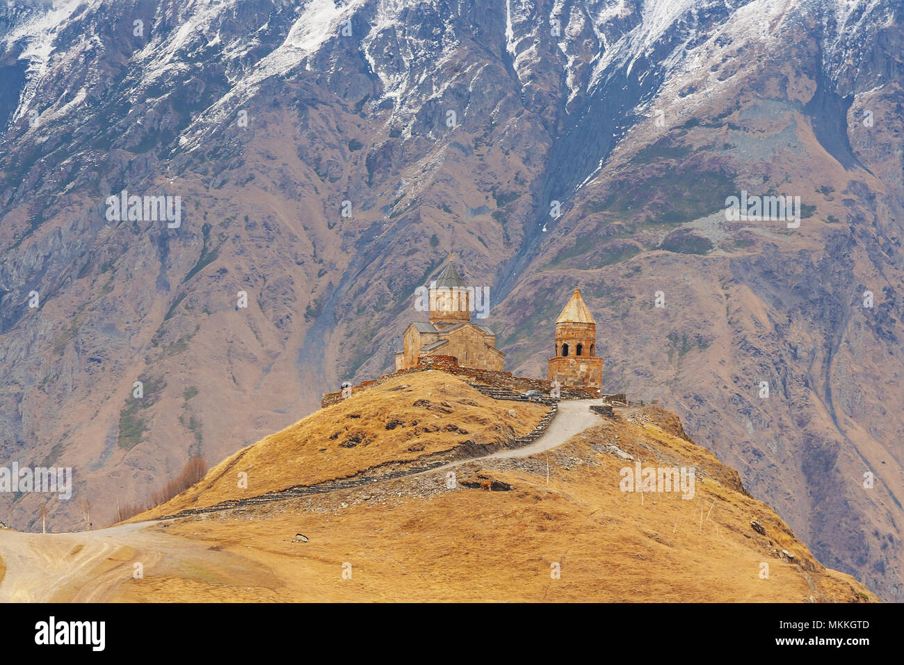 Gergeti Trinity Church (Tsminda Sameba), Holy Trinity Church near the ...