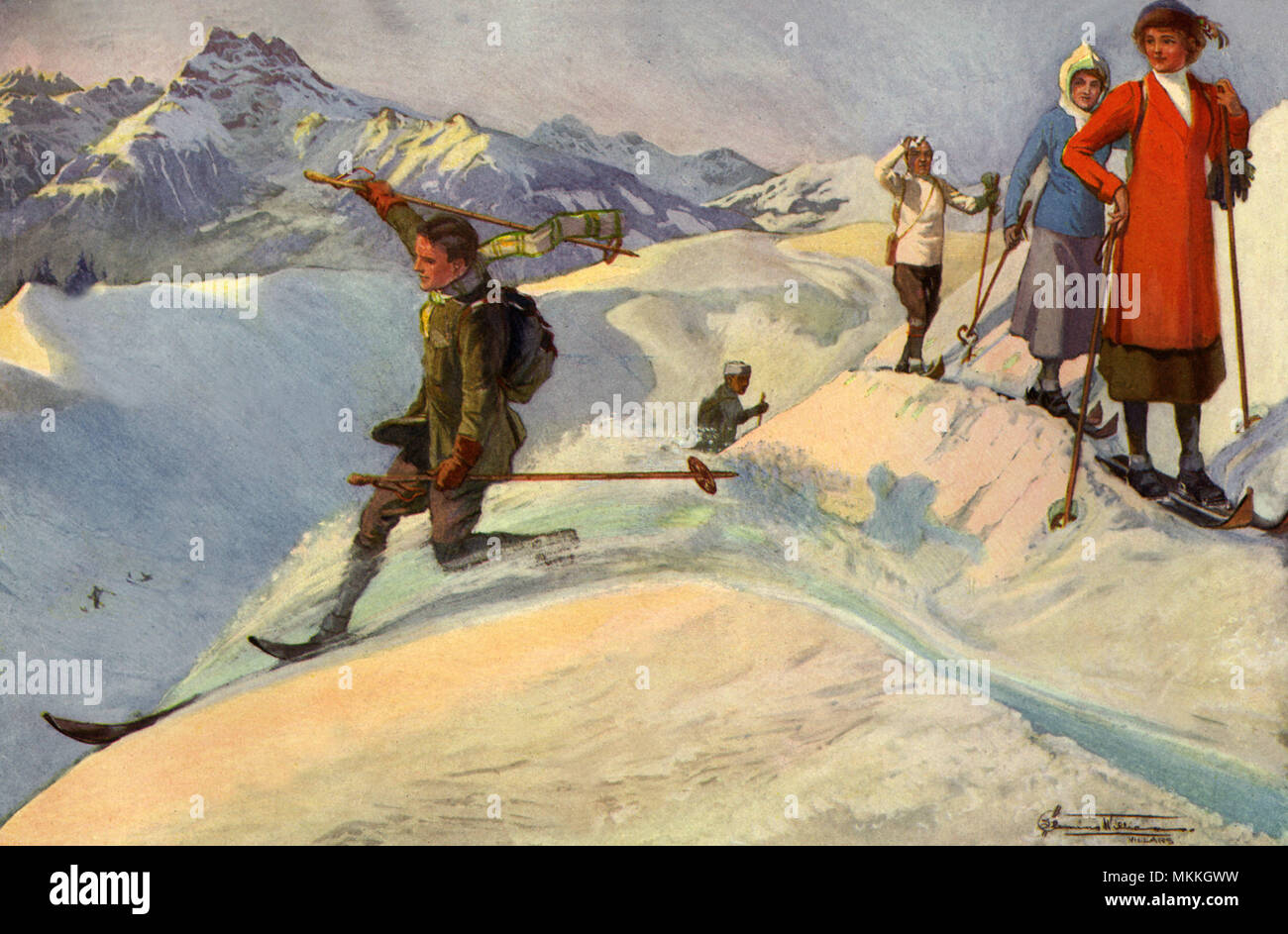 Telemark hi-res stock photography and images - Alamy