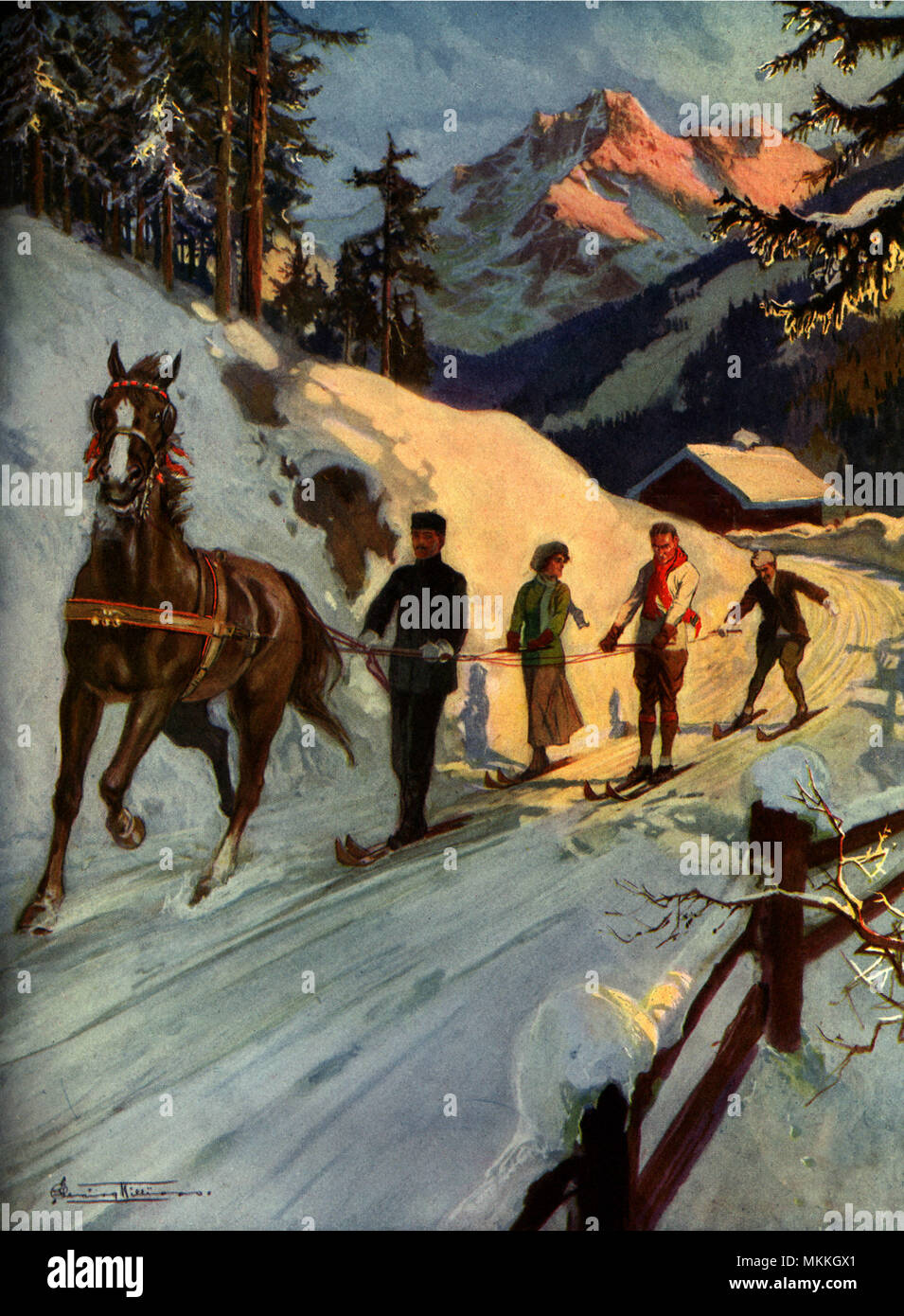 Joring hi-res stock photography and images - Alamy