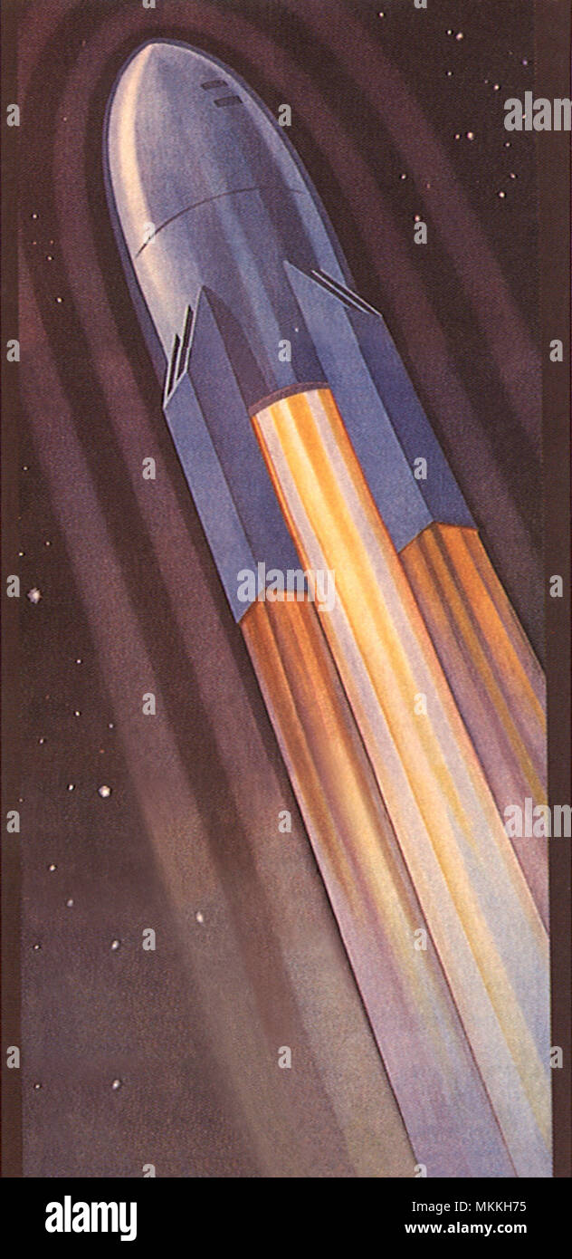 Sci Fi - Futuristic Rocket Stock Photo - Alamy