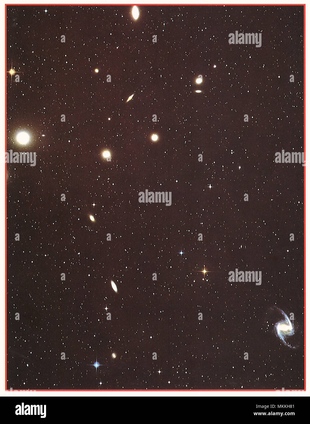Supercluster map hi-res stock photography and images - Alamy