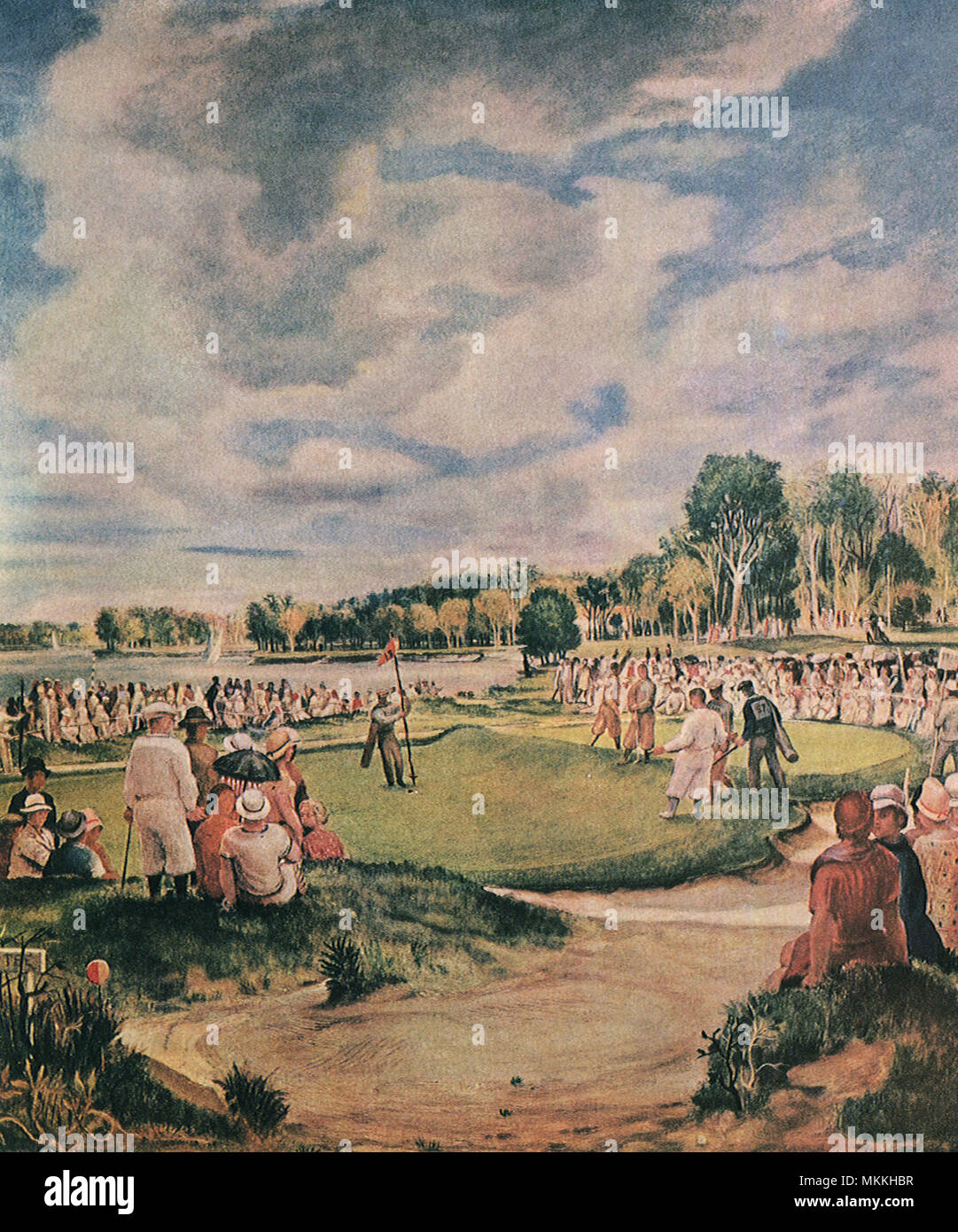 Vintage golf tournament hi-res stock photography and images - Alamy