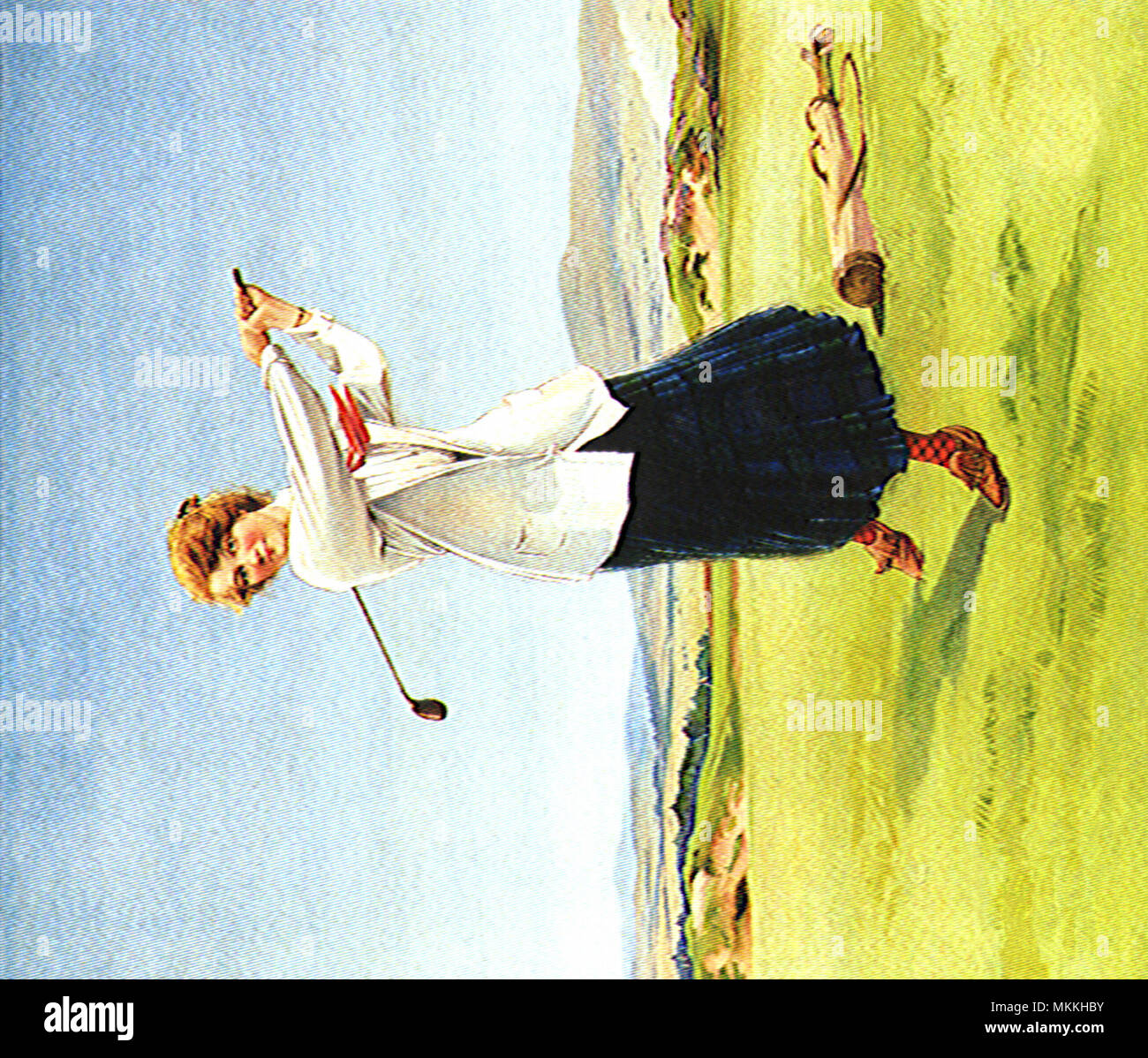 Golfing nostalgia hi-res stock photography and images - Alamy