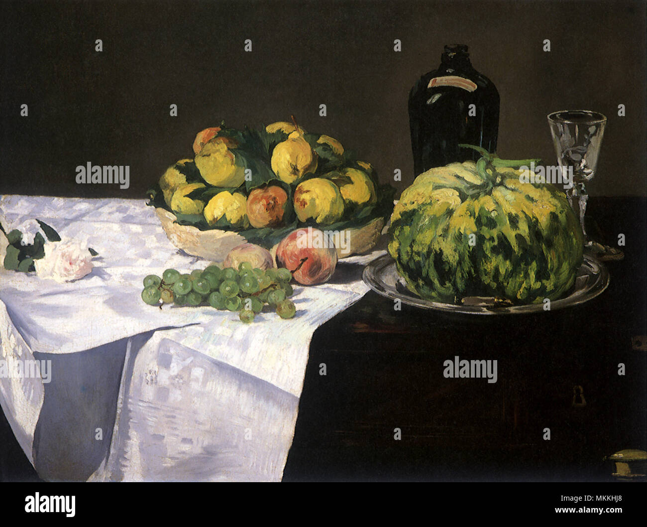 Still life with peaches pears High Resolution Stock Photography and ...