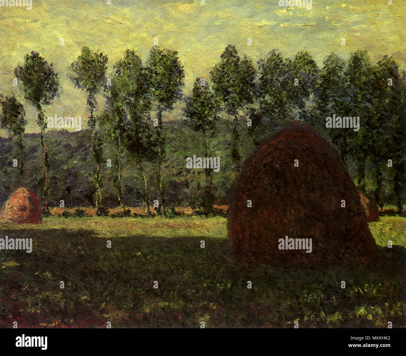 Haystack at Giverny Stock Photo - Alamy