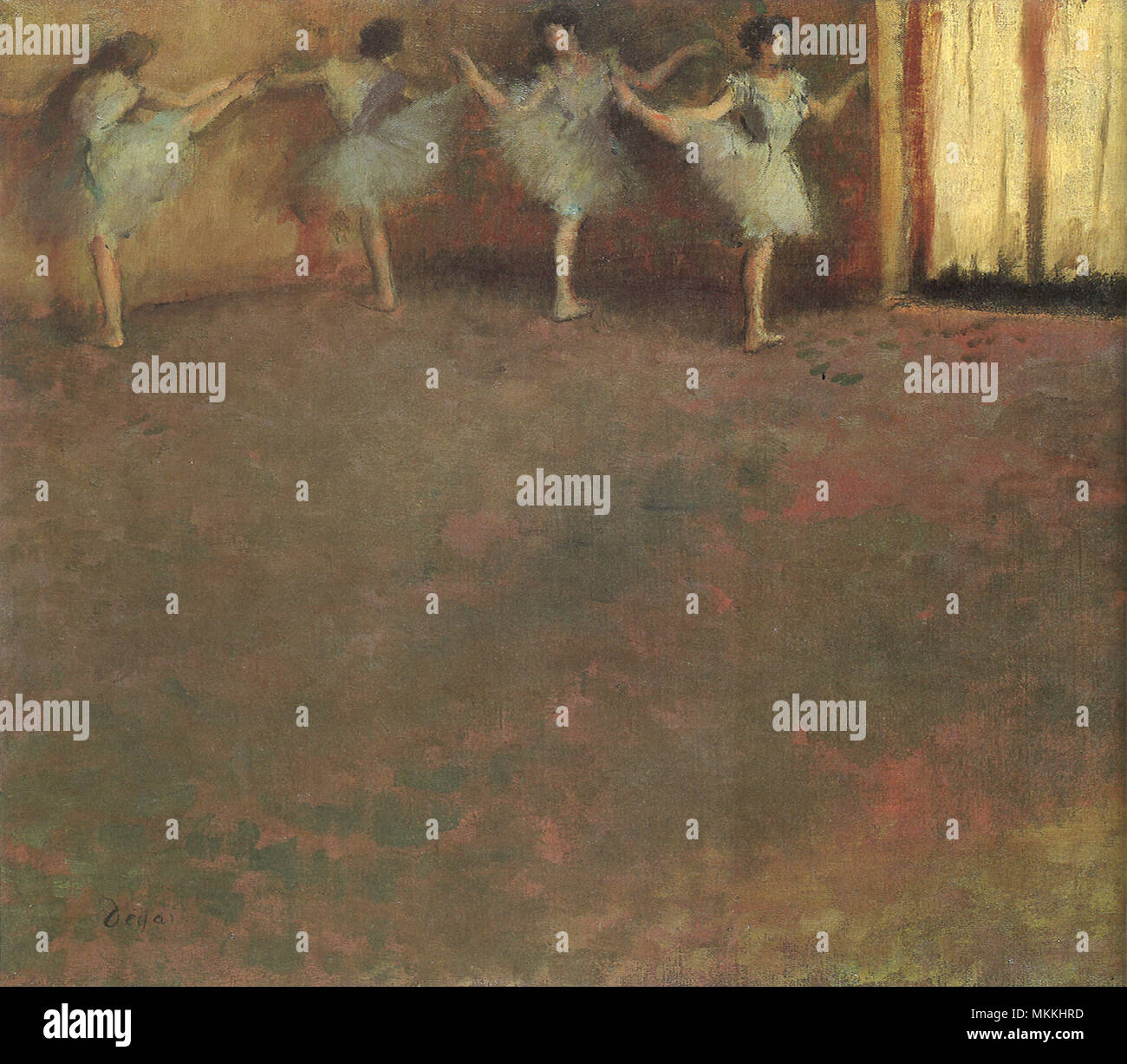 Before the Ballet Stock Photo - Alamy