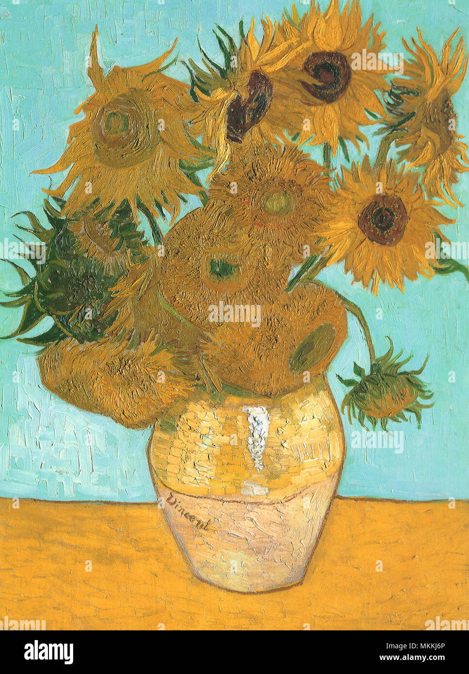 Van gogh sun flower hi-res stock photography and images - Alamy