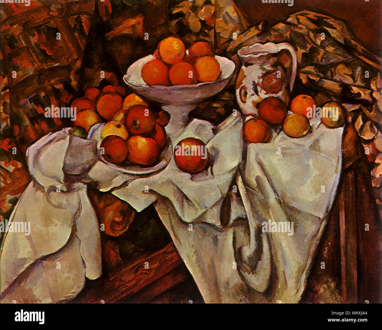Cezanne still life with fruit hi-res stock photography and images - Alamy