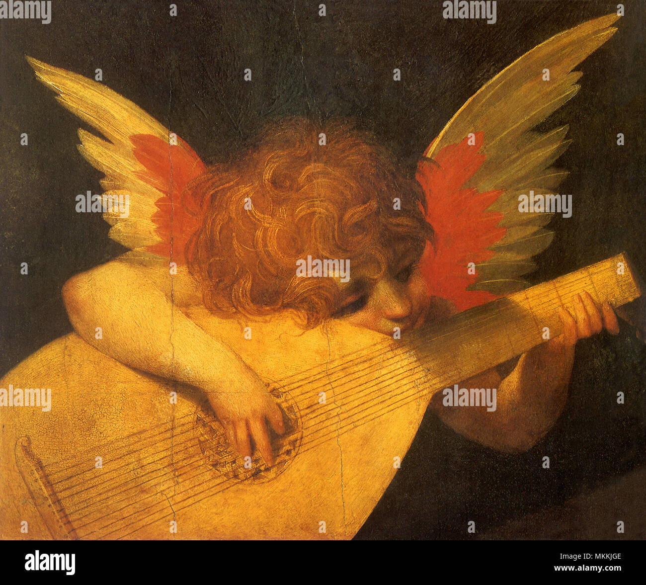 Angel Playing Guitar