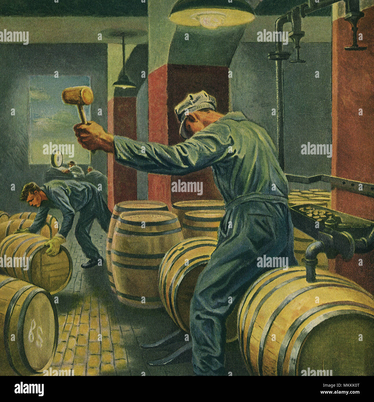 Barrel workers hi-res stock photography and images - Alamy