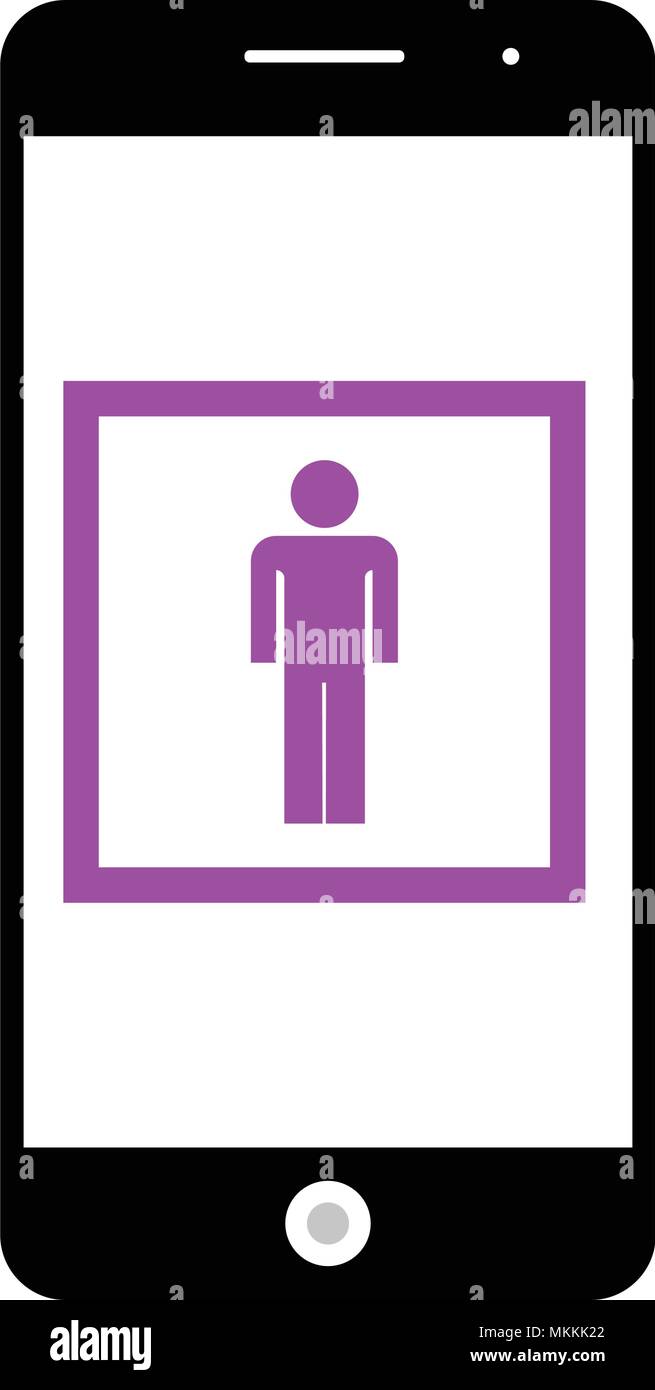 Smartphone camera icon, isolated on white background Stock Vector Image ...