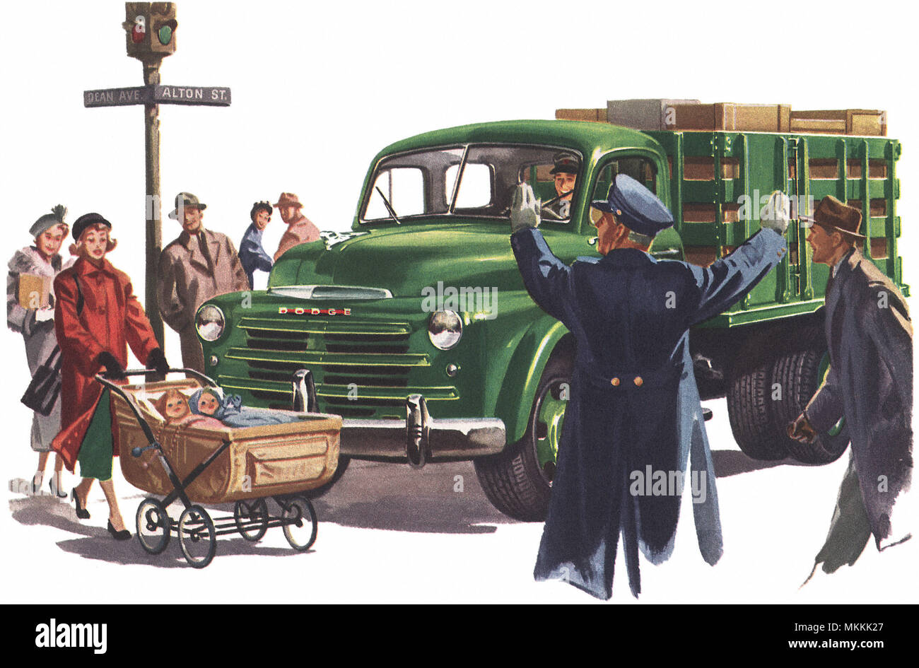 Vintage traffic policeman hi-res stock photography and images - Alamy