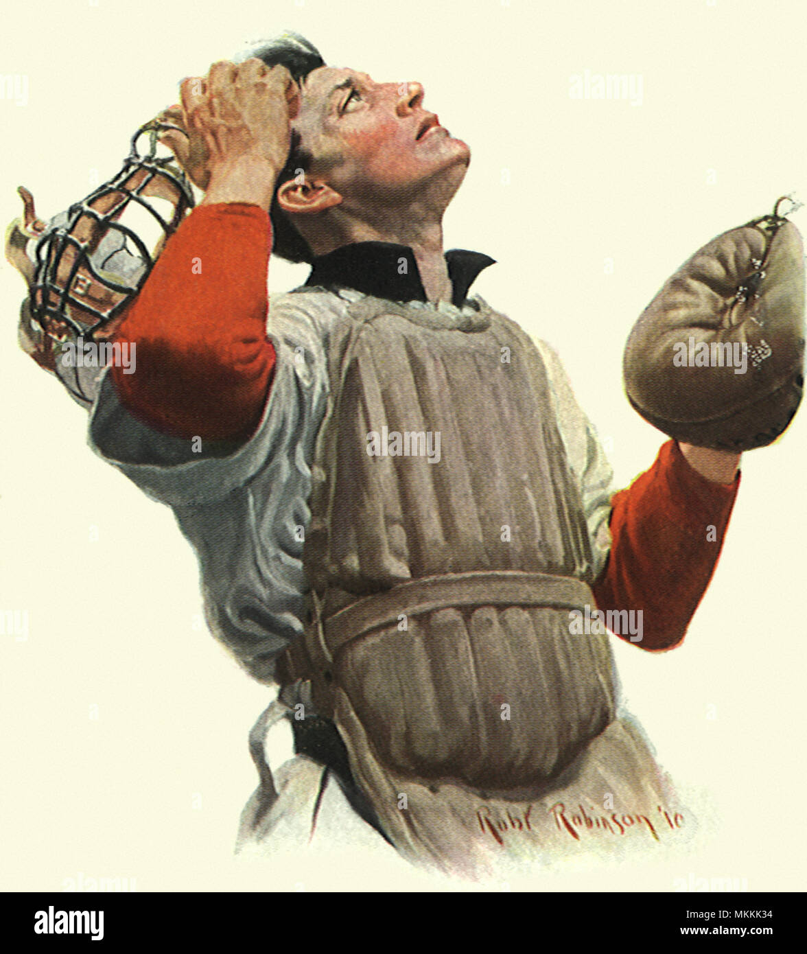 Vintage catcher hi-res stock photography and images - Alamy