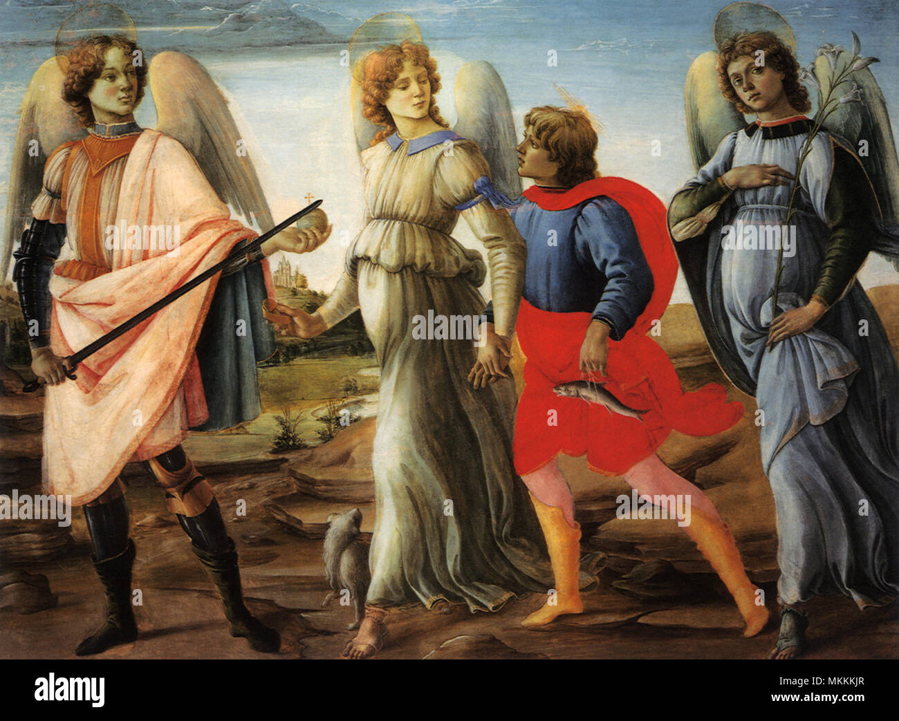 The three archangels hi-res stock photography and images - Alamy