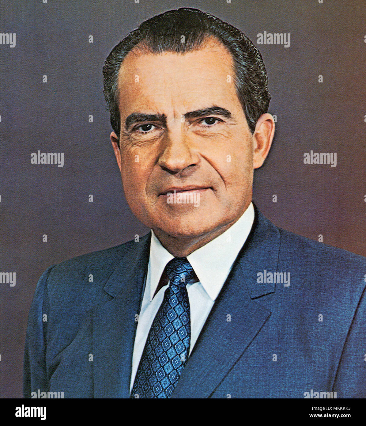 Richard nixon portrait hi-res stock photography and images - Alamy