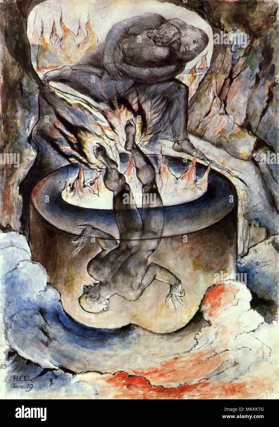 William blake simoniac pope hi-res stock photography and images - Alamy