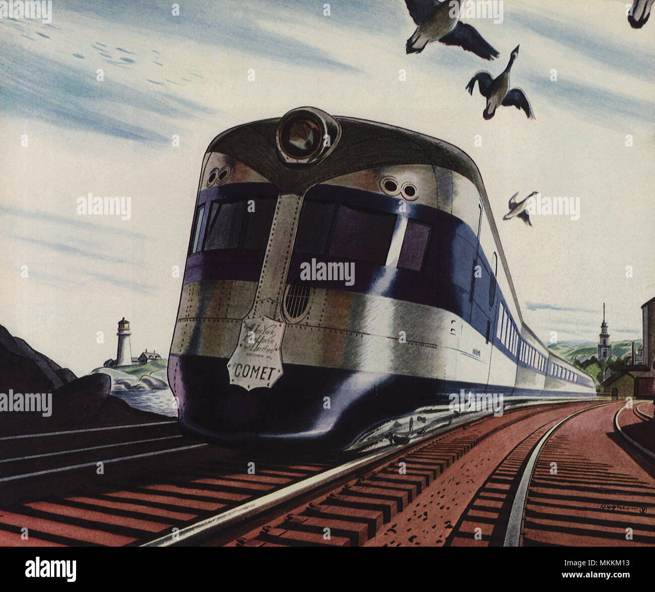 Streamlined train hi-res stock photography and images - Alamy