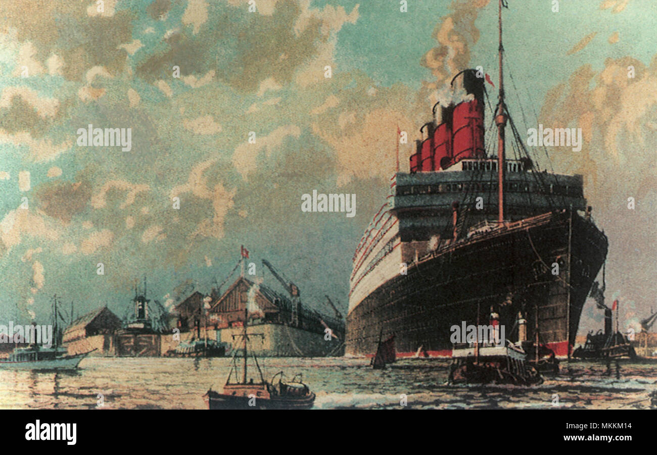 Luxury liner vintage hi-res stock photography and images - Alamy