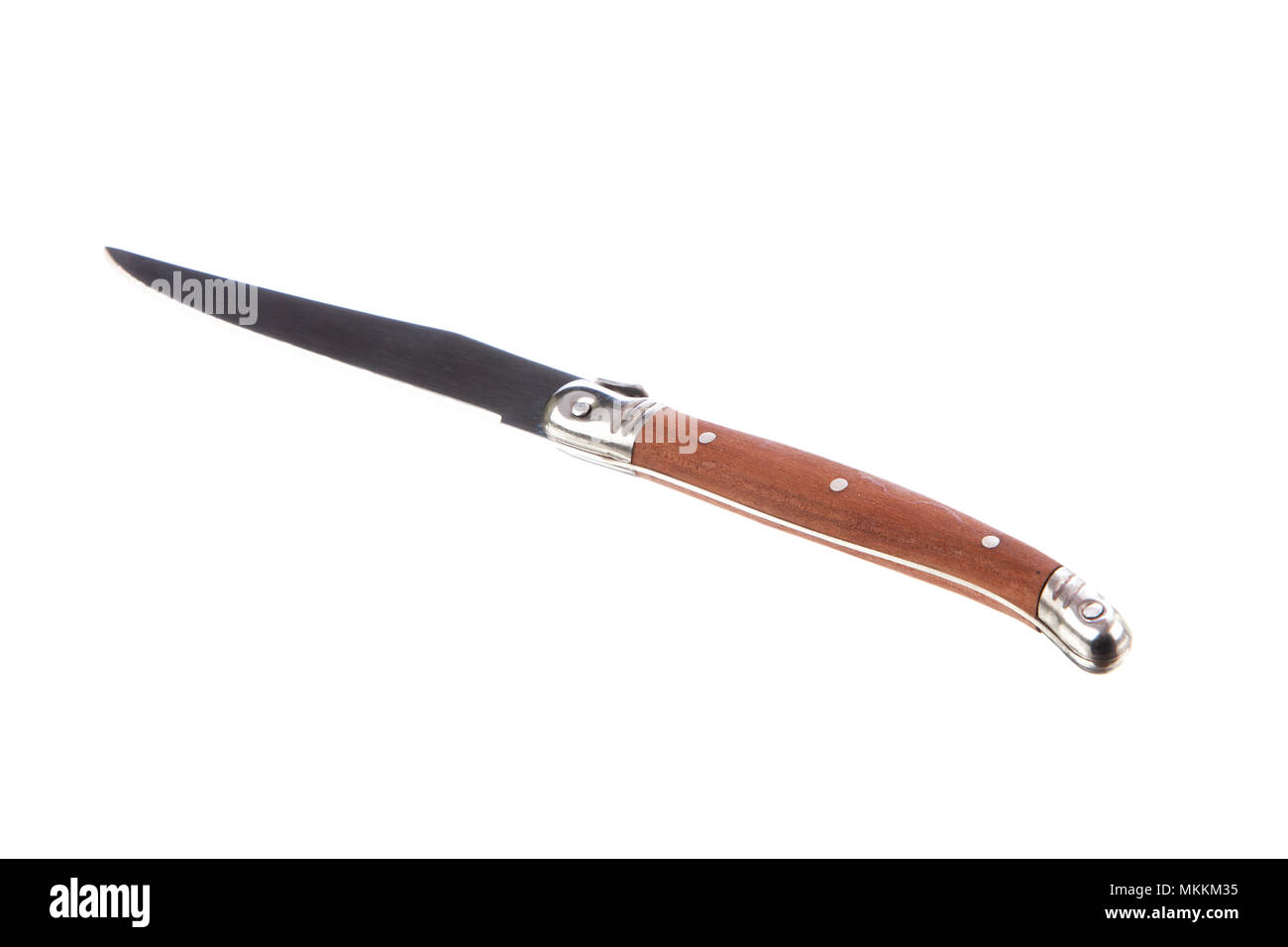 Knife isolated on white Stock Photo - Alamy