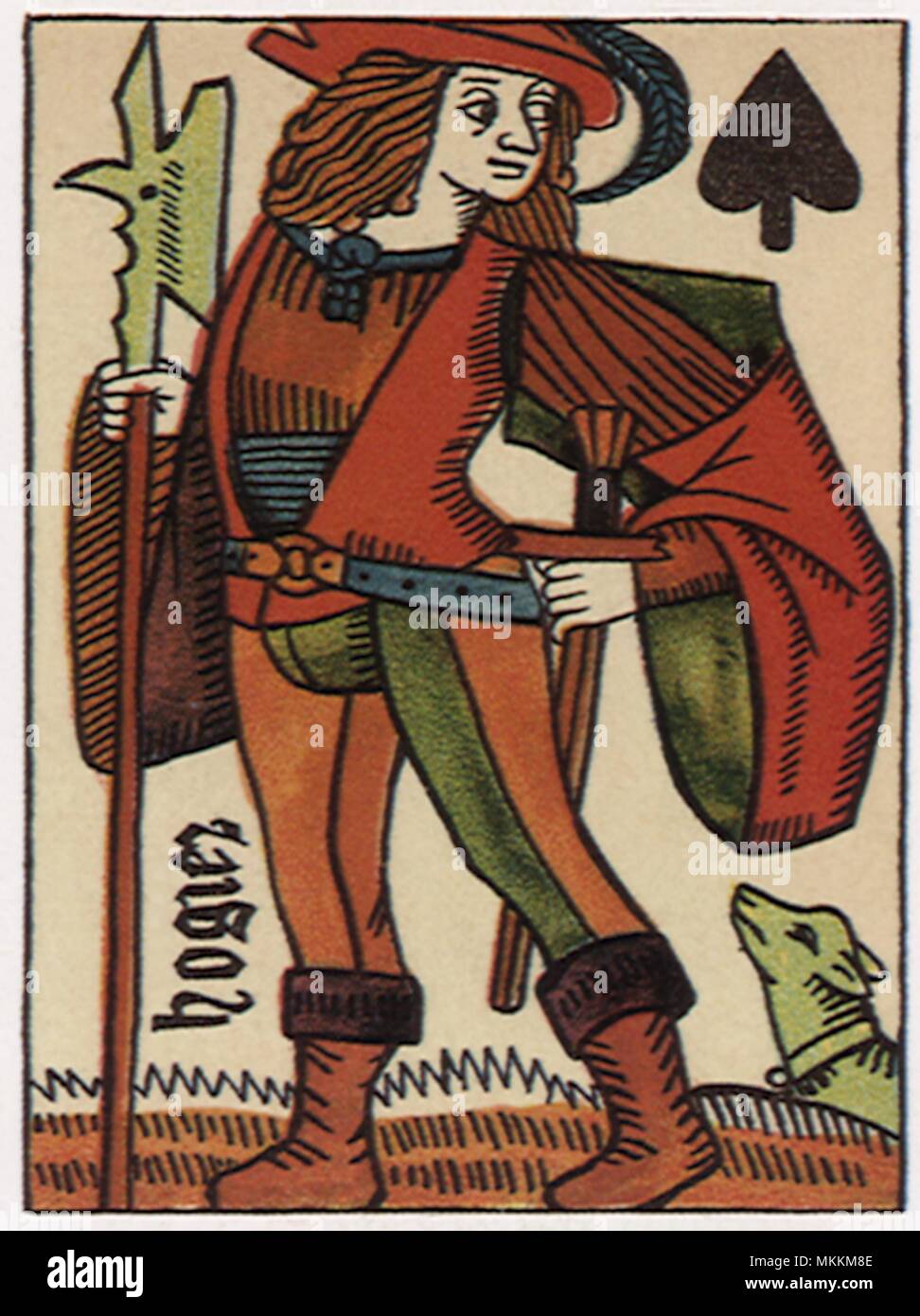 Spade card hi-res stock photography and images - Alamy