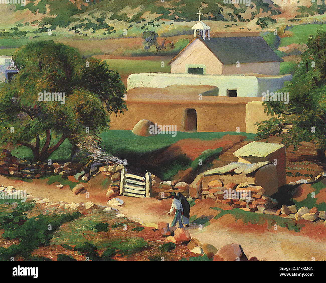 The Mission Church Stock Photo - Alamy