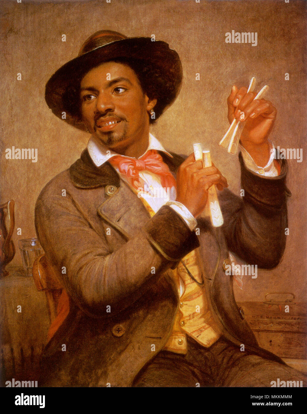 The Bone Player Stock Photo - Alamy