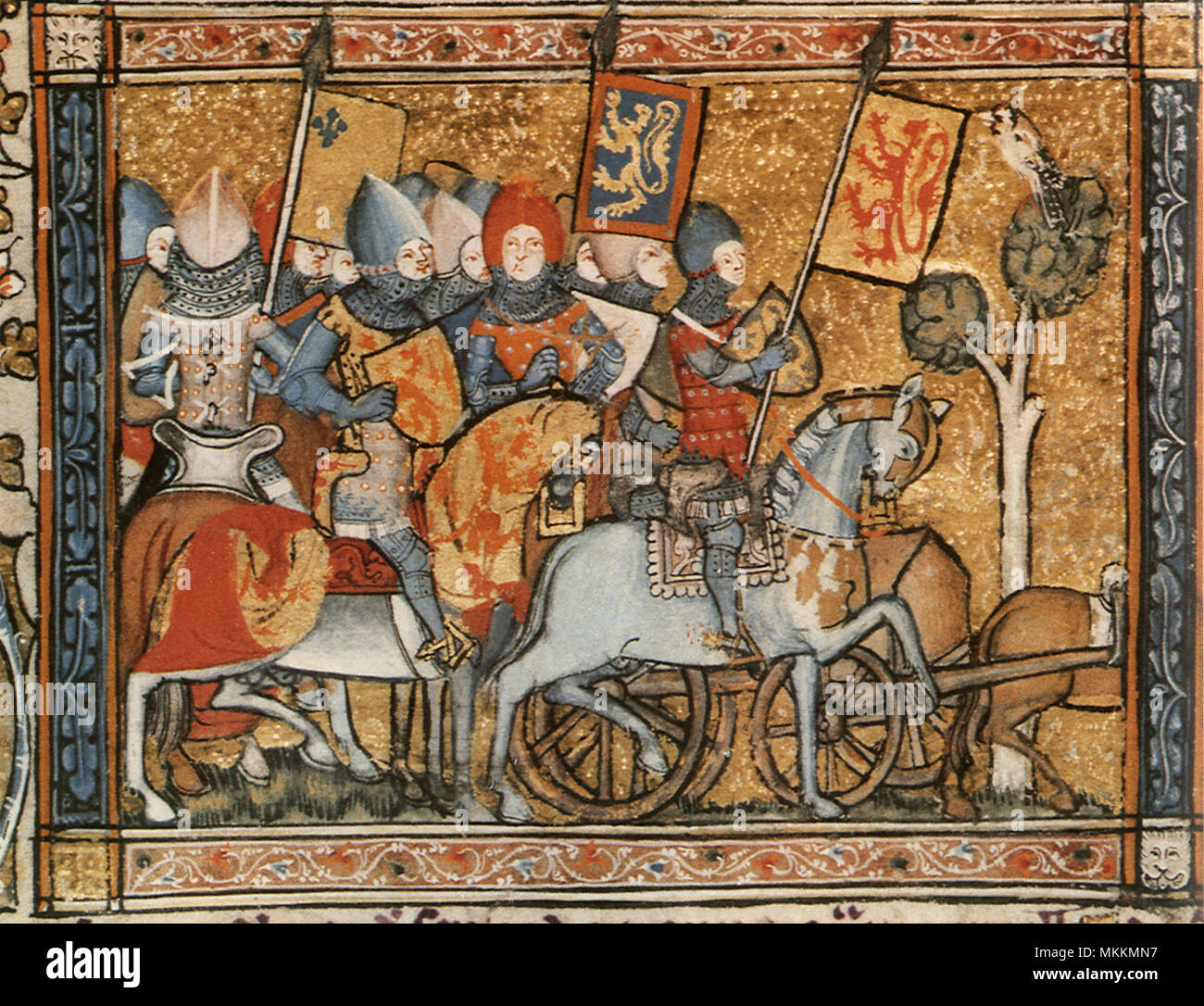 Romance of Alexander 1338 Stock Photo - Alamy