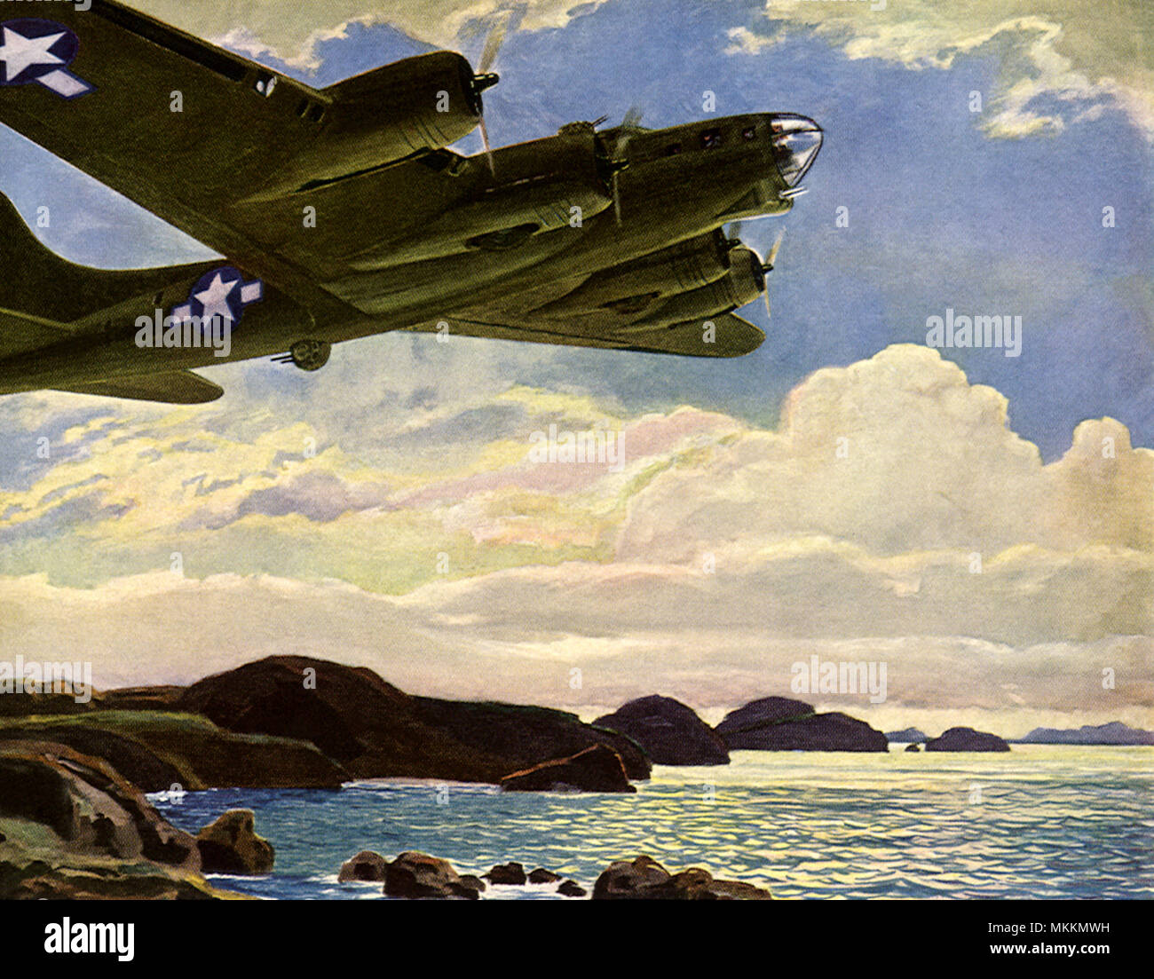 Boeing Flying Fortress Stock Photo - Alamy