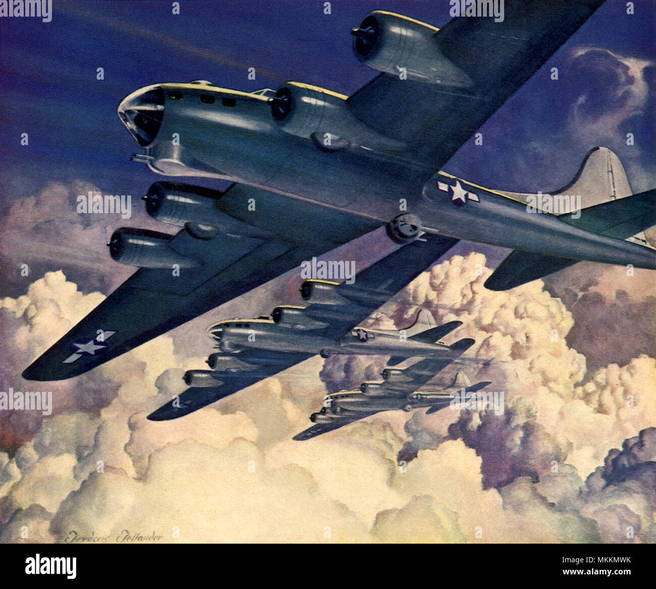 Boeing Flying Fortresses Stock Photo - Alamy