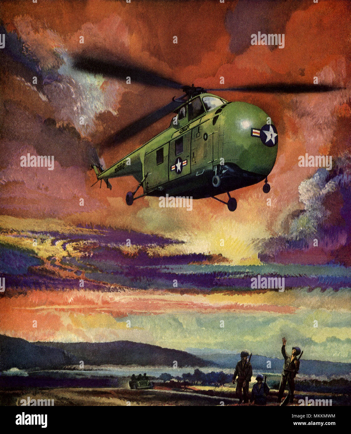 Military helicopter in service hi-res stock photography and images - Alamy