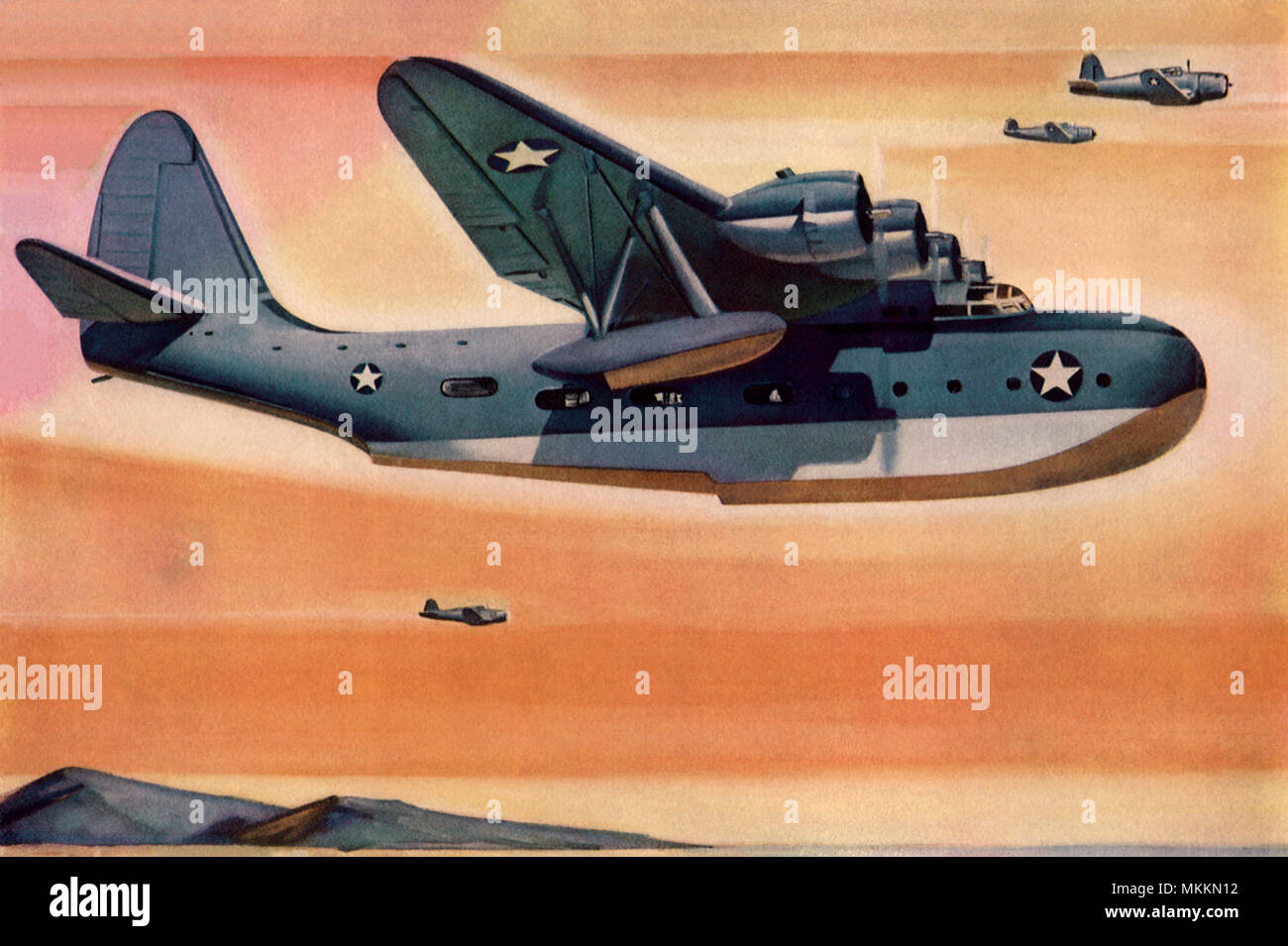 Vought-Sikorsky Flying Boats Stock Photo - Alamy