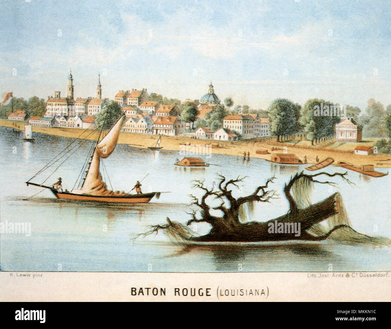 Vintage baton rouge hi-res stock photography and images - Alamy