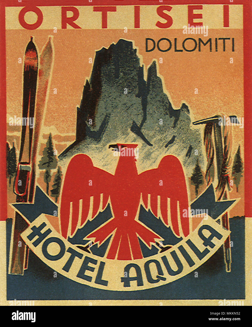 Vintage italy travel posters hi-res stock photography and images - Alamy