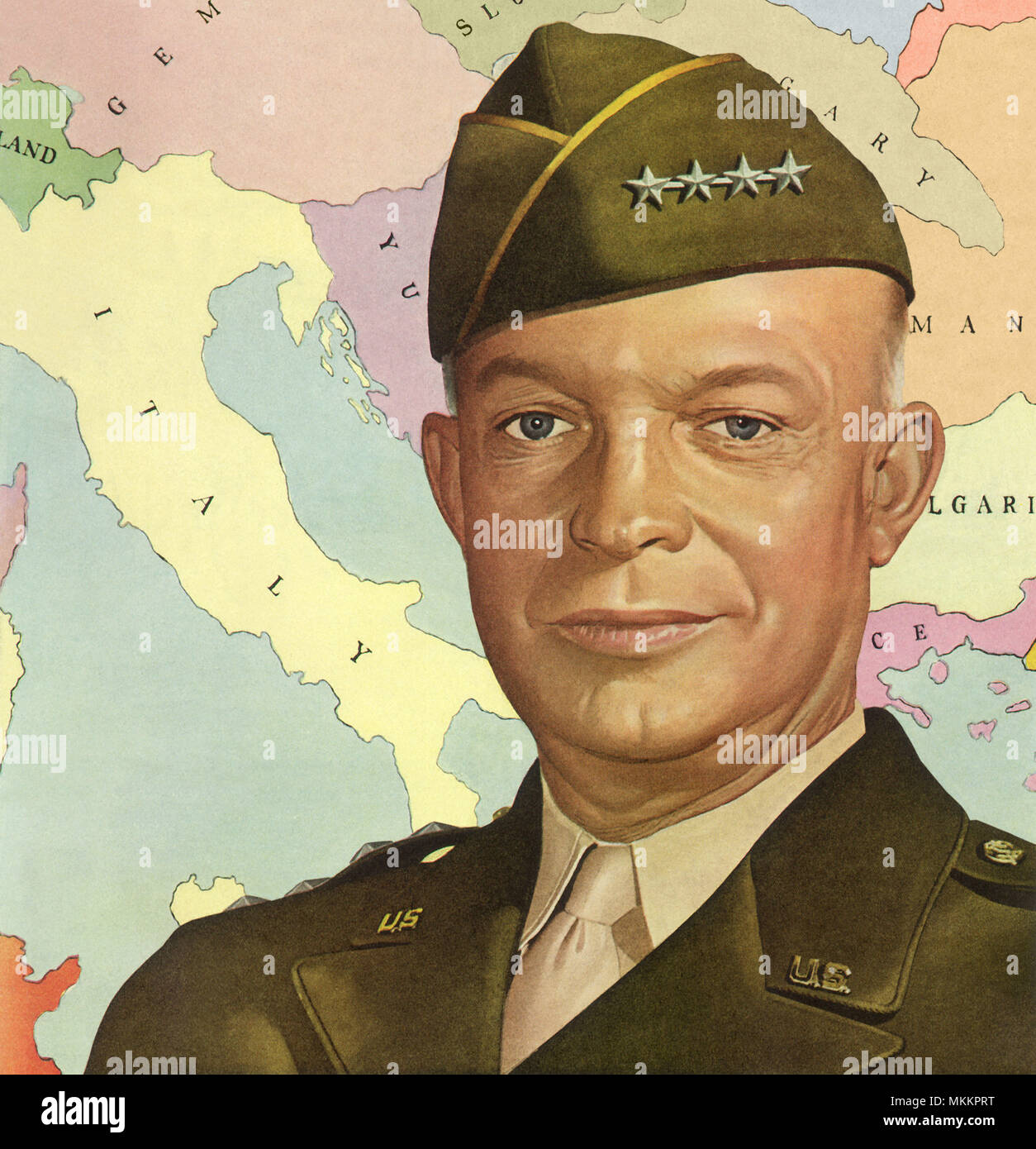 Dwight D. Eisenhower Stock Photo - Alamy