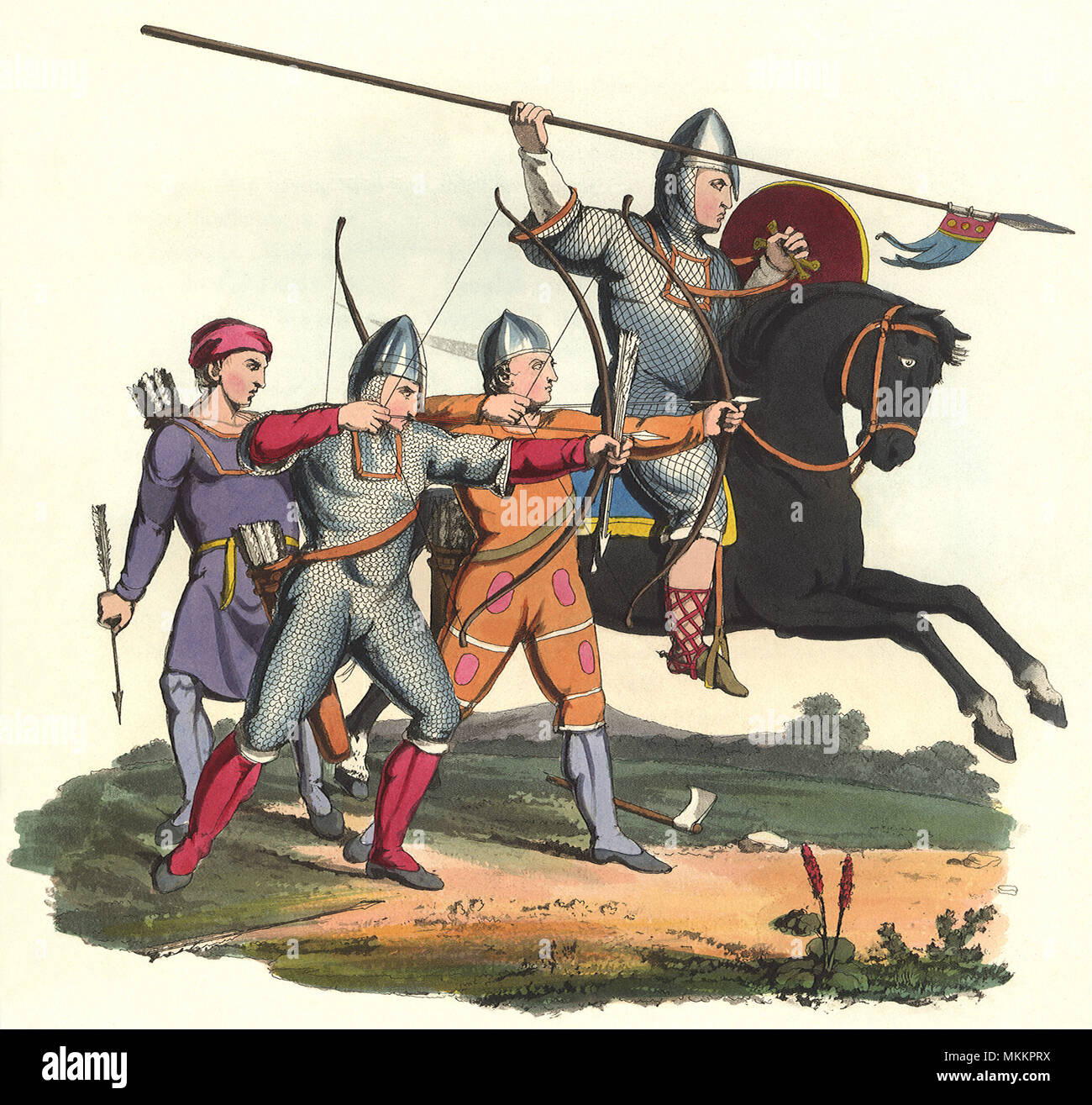 Medieval archers hi-res stock photography and images - Alamy