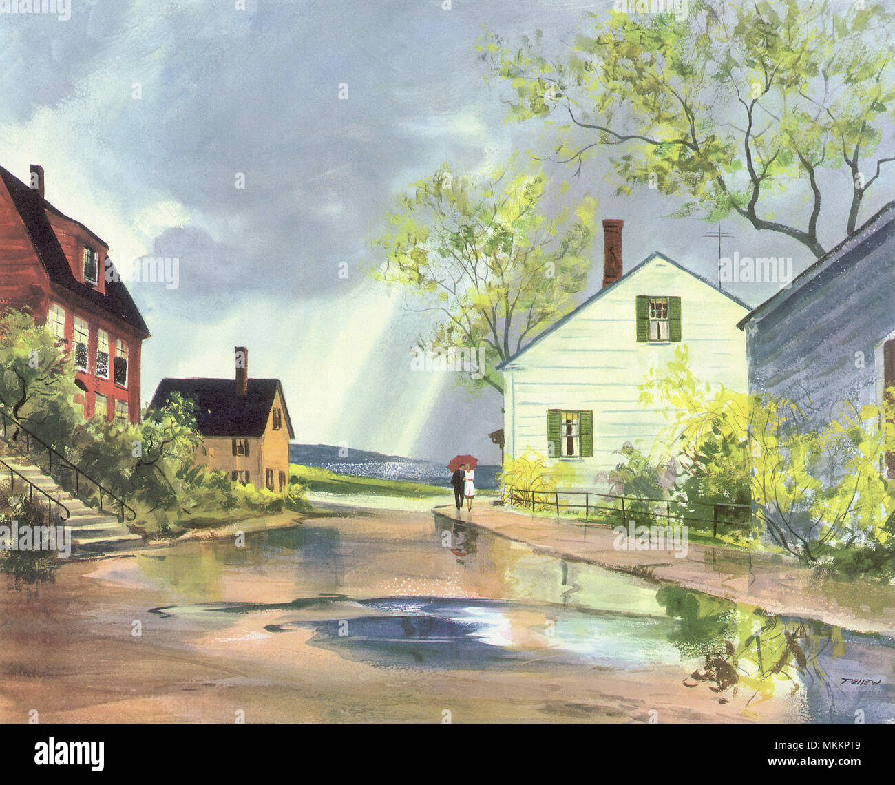 April showers hi-res stock photography and images - Alamy