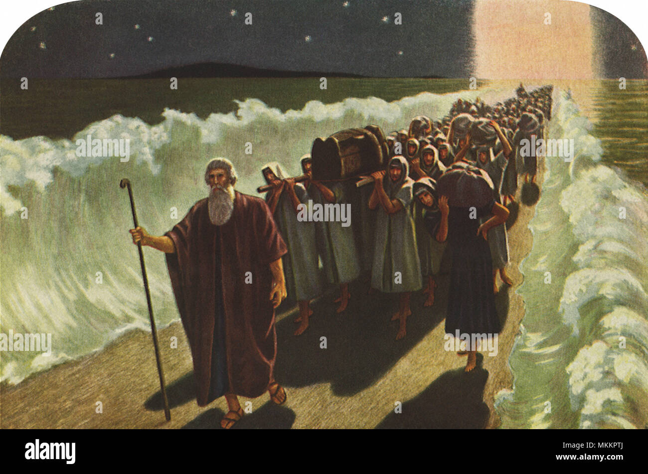 Moses red sea bible hi-res stock photography and images - Alamy