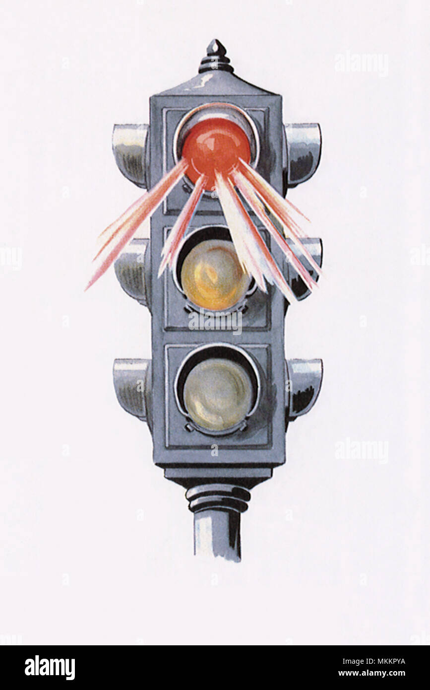 Vintage traffic light hi-res stock photography and images - Alamy
