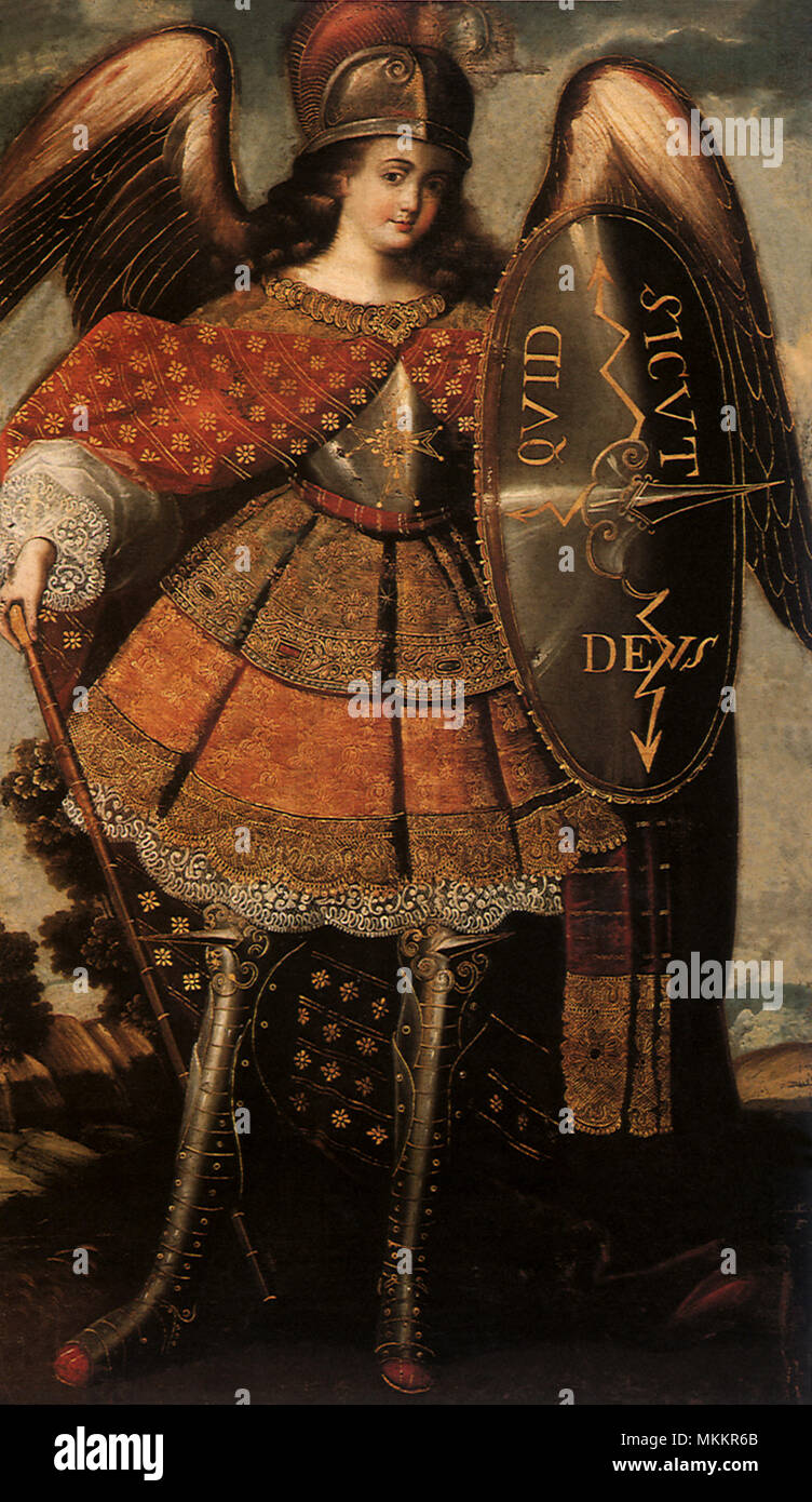 Angel archangel michael hi-res stock photography and images - Alamy