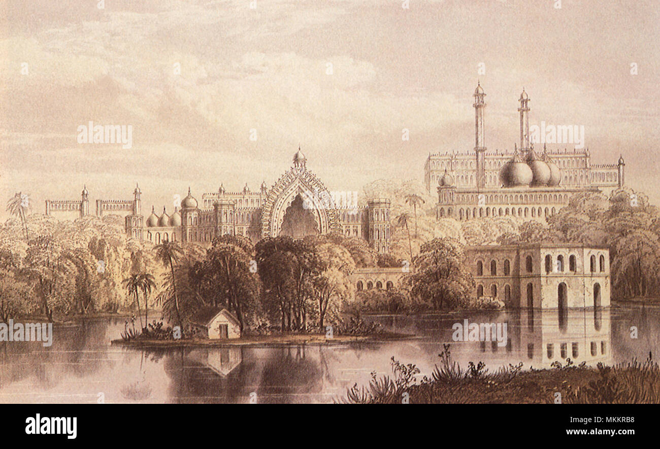 The Great Imambara. Lucknow Stock Photo - Alamy