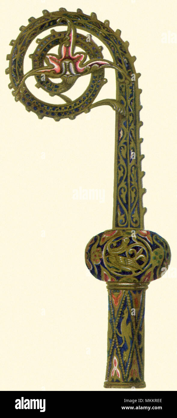 Crosier From Abbey Stock Photo - Alamy