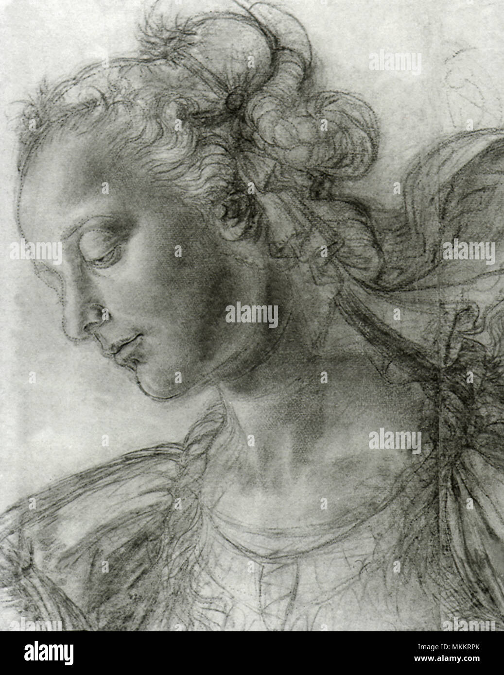 Downward cast eyes hi-res stock photography and images - Alamy