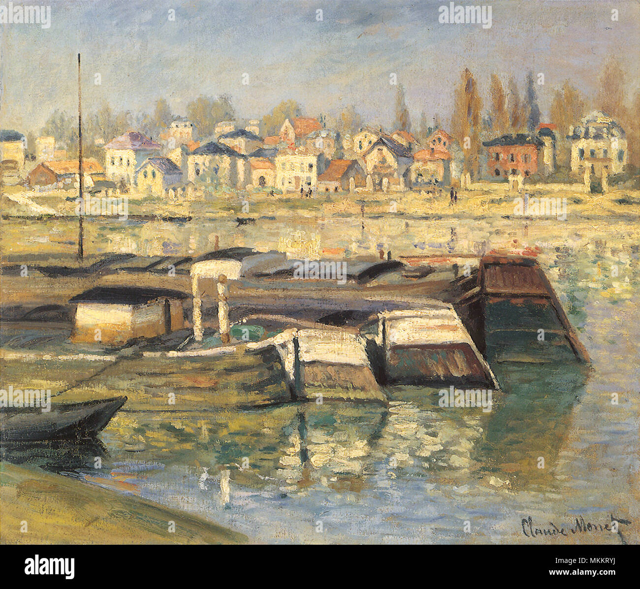 Claude monet banks of the seine hi-res stock photography and images - Alamy