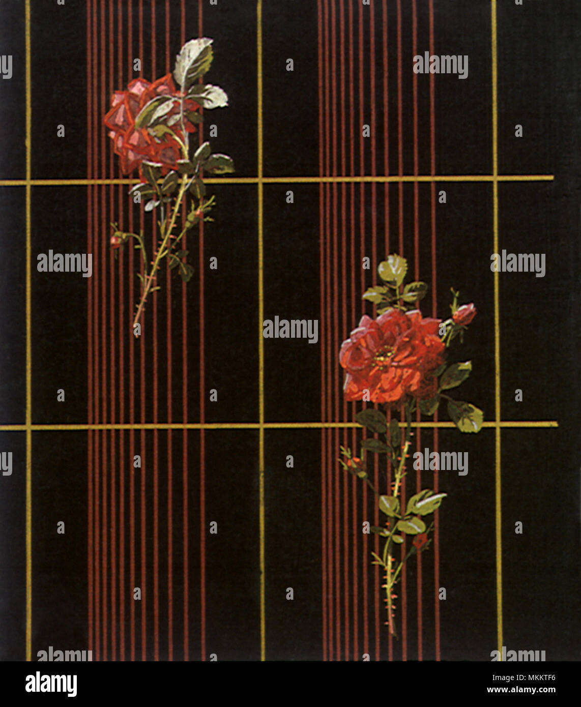 Rose design hi-res stock photography and images - Alamy