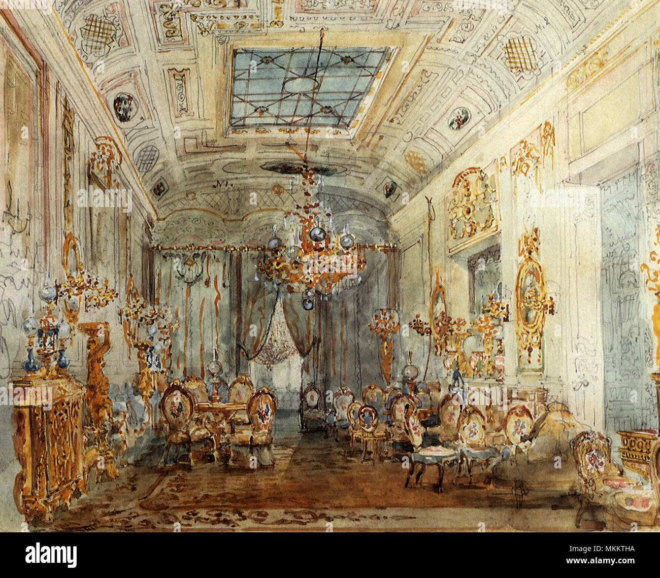 Russian furniture hi-res stock photography and images - Alamy