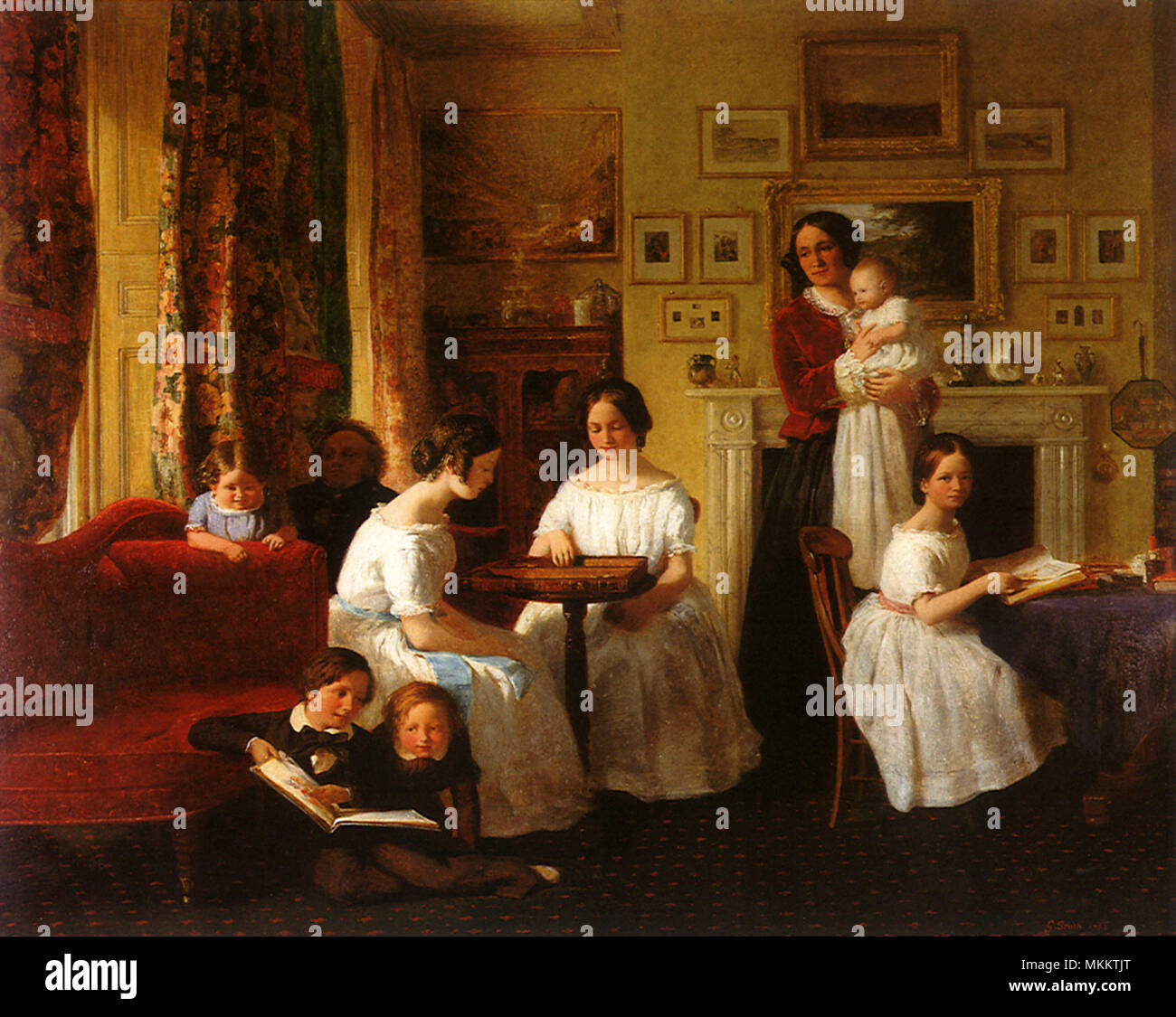 The Cole Family Stock Photo - Alamy