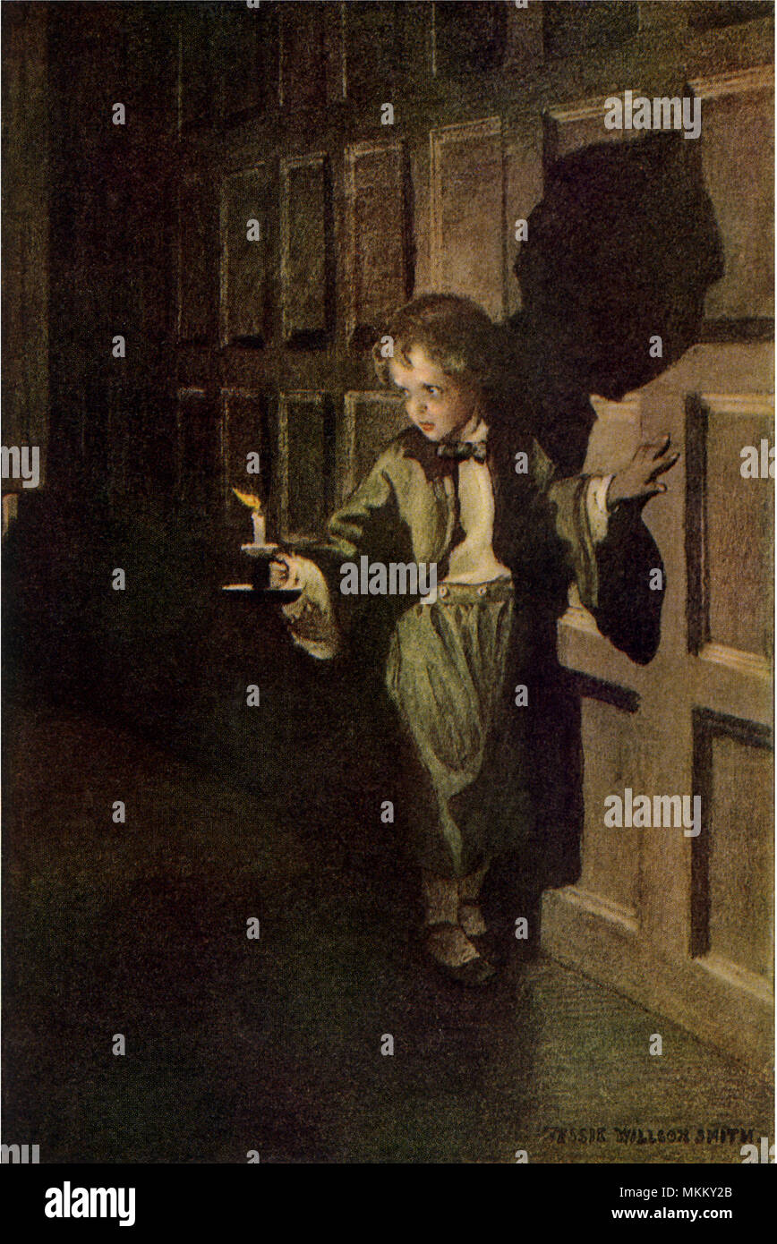 Child and His Shadow Stock Photo - Alamy