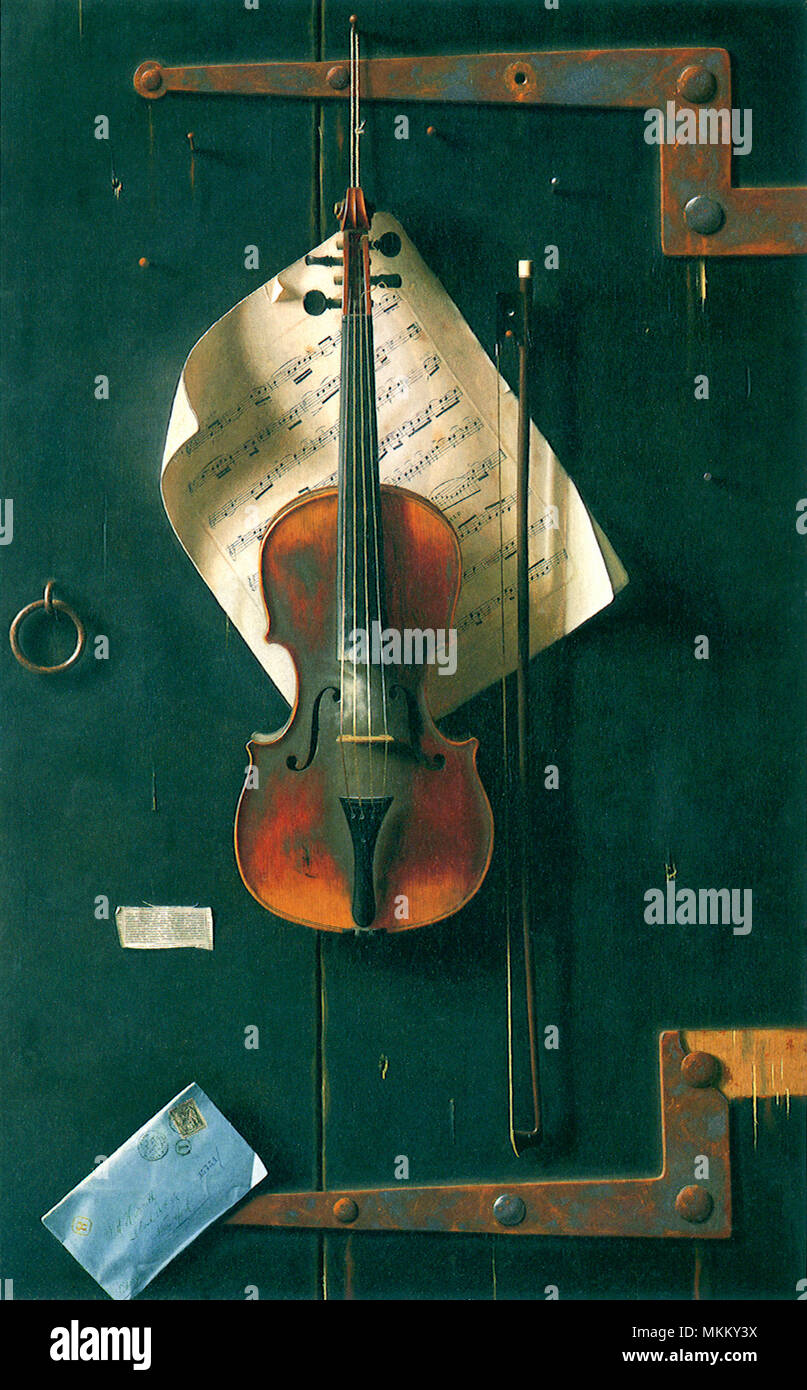 Old violin sheet music hi-res stock photography and images - Alamy